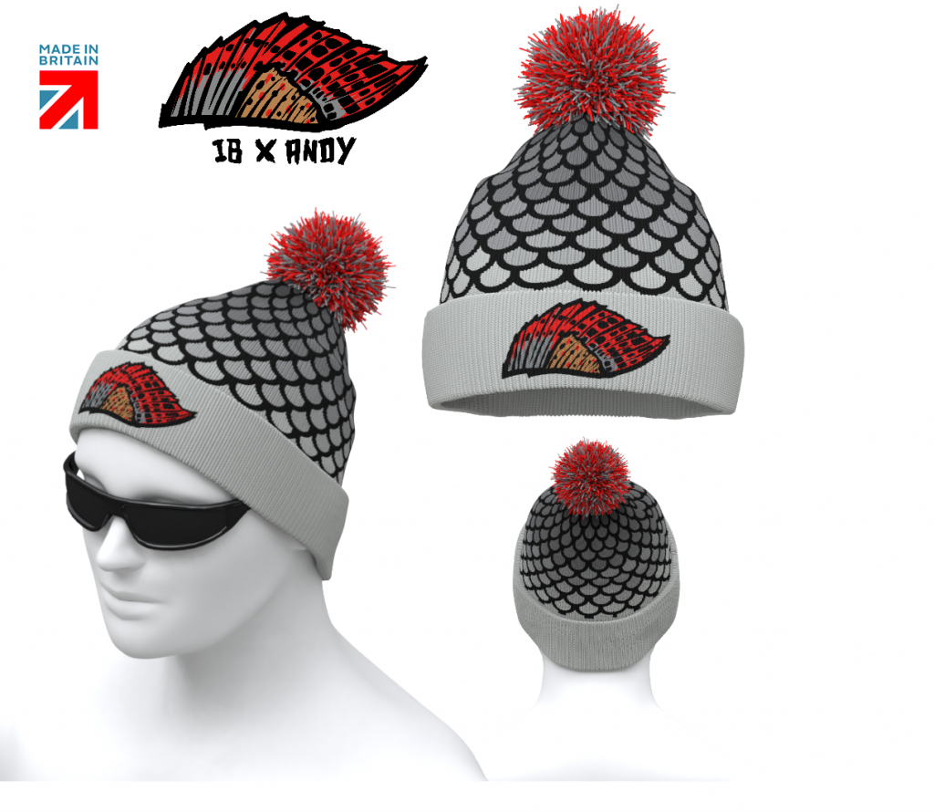 IB & Andy Bobble Hat - Grayling Pattern - Post Free! - Derbyshire ...